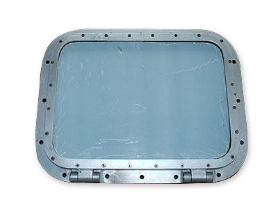 Brass Fixed Rectangular Marine Glass Windows , Custom Marine Windows ...