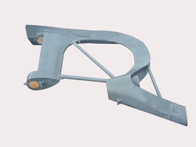 Normalizing 3 tons to 150 tons Low Carbon / Alloy Steel Rudder Horns