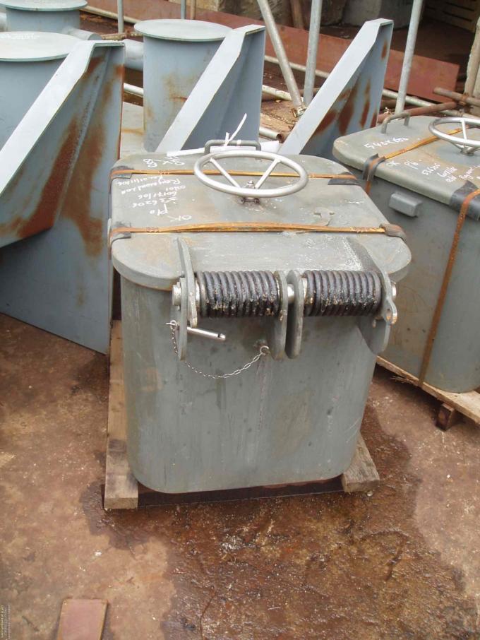 Grey Painting A60 Hatch Cover With Spring Hinge Escape Quick Action For ...