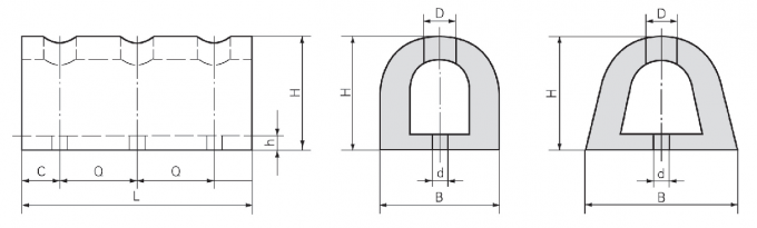 D Shape Rubber Marine Fender Marine Tugboat / Boat Fenders Dock Fenders