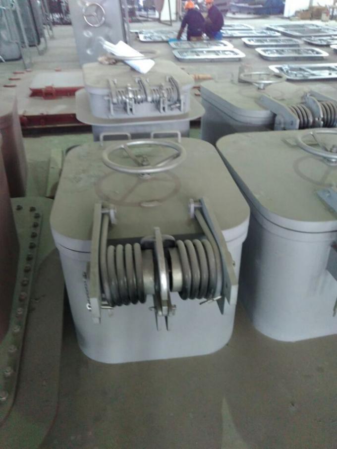 Customized Round Angles Marine Steel Hatch Cover Crude Oil Tanker Hatch ...