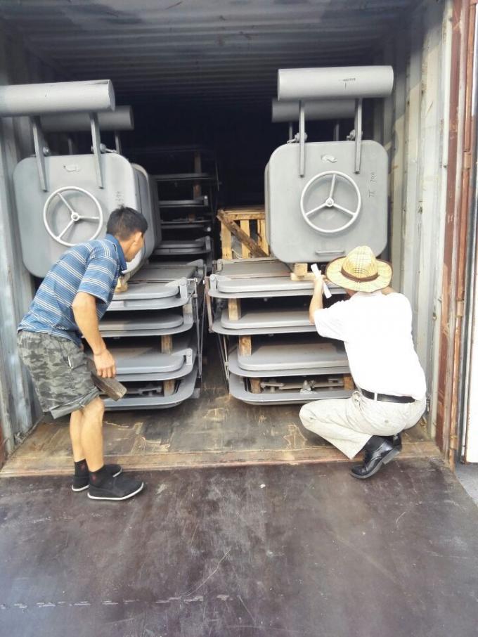 Small Hatch Cover Round Angle Steel Light Weight