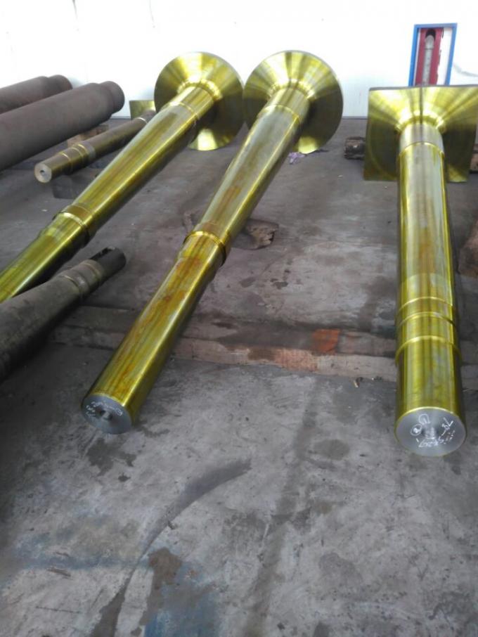 Forged Steel Marine Propeller Shaft , Forging Rudder Shafts For Ships