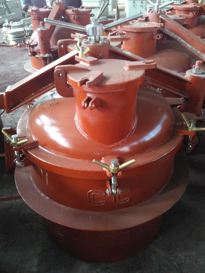 Marine Steel Screwed Bar Opening Type Ship ' s Oiltight Hatch Cover