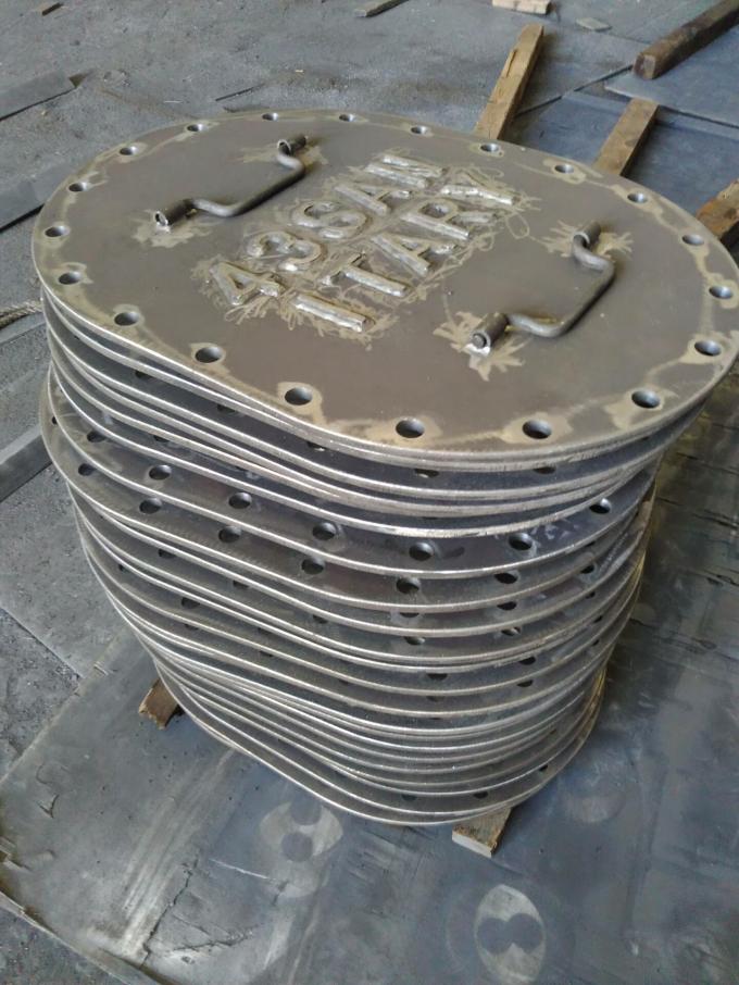 800mm Marine Hatch Cover Watertight Oval Flat Manhole Hatch Cover