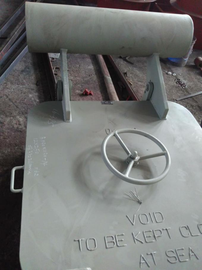 Marine Steel Hatch Cover , Quick Action Wheel Handle Type Access Hatch ...