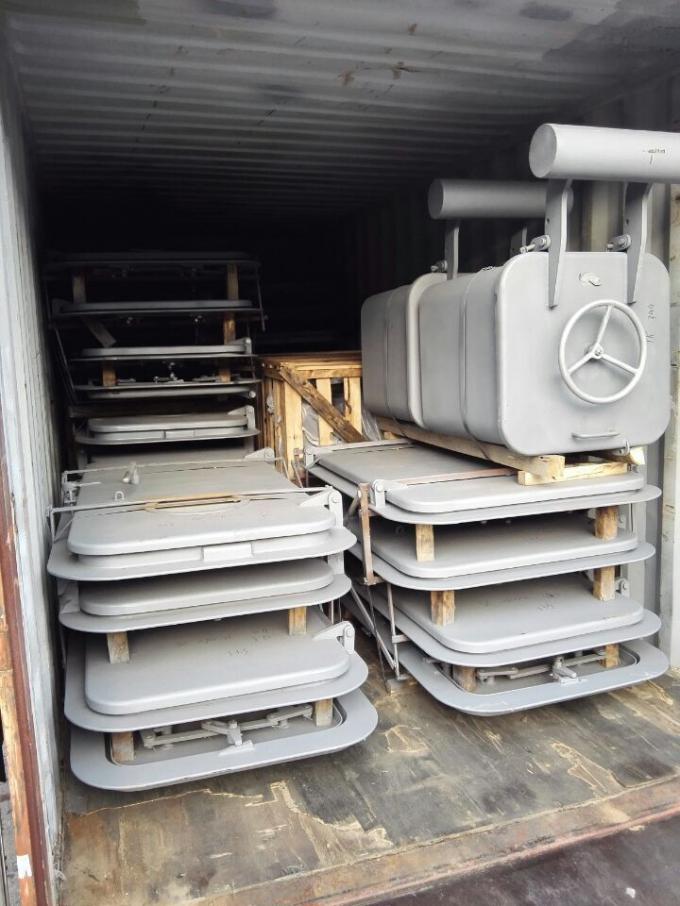 Marine Steel Mooring Components Container Vessel Mooring Bitts