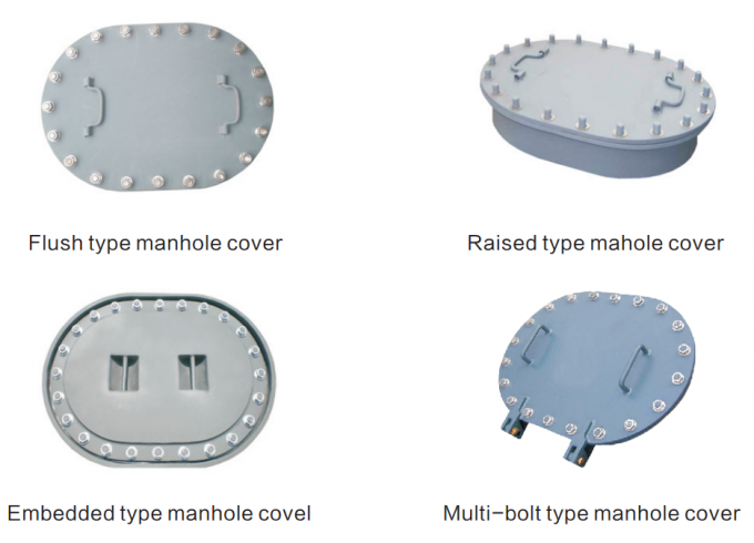 Customized Marine Hatch Cover Raised Flush Embedded Multi - bolt Manhole