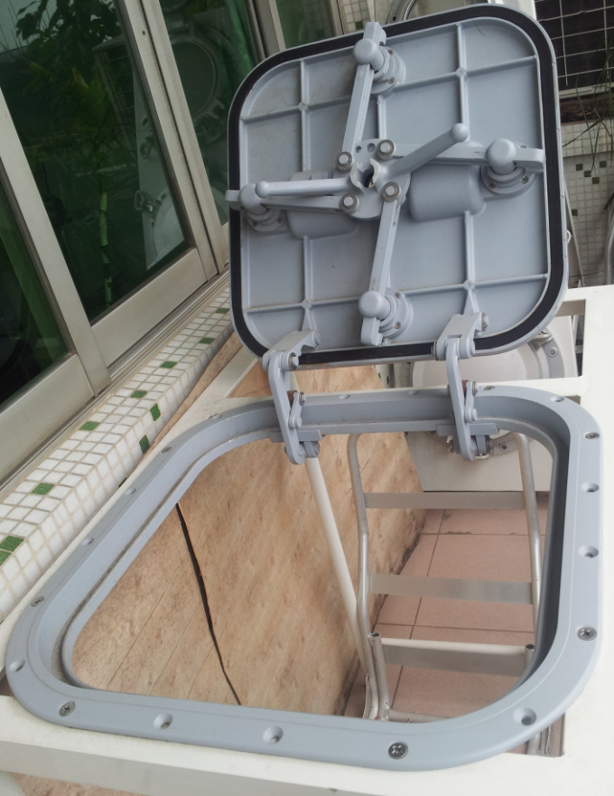 Marine Aluminum Alloy Small Hatch Covers Marine Access Manhole Covers