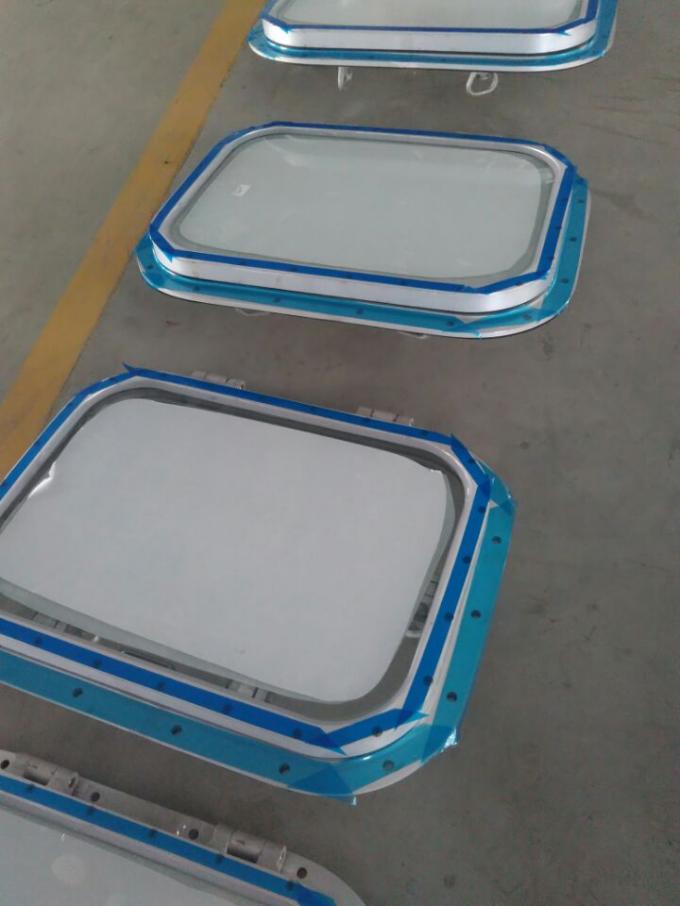 Marine Bolted Type Installation Aluminum Wheel House Marine Windows For ...