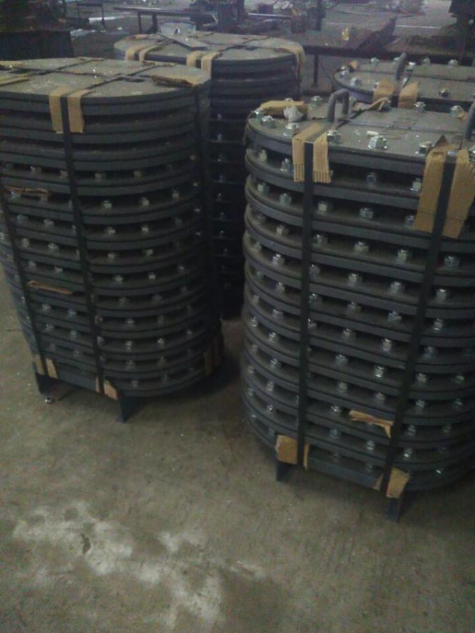 Marine Steel Boat Manhole Covers , Marine Flush Type Boat Hatch Hardware