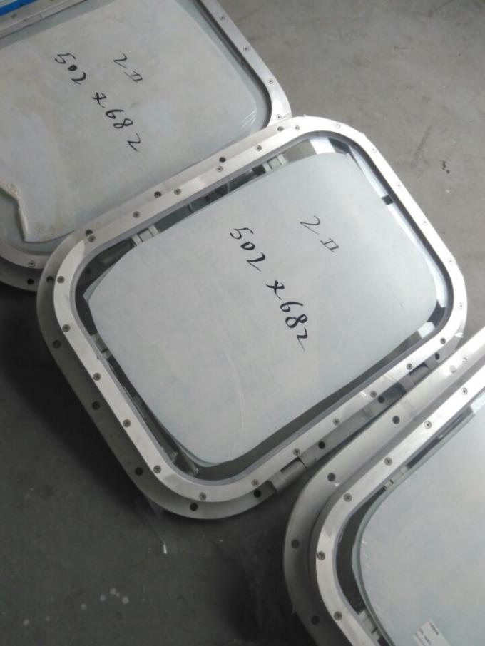 Aluminum Alloy Ship Cabin Windows Rectangular Ship Windows SUS Bolted