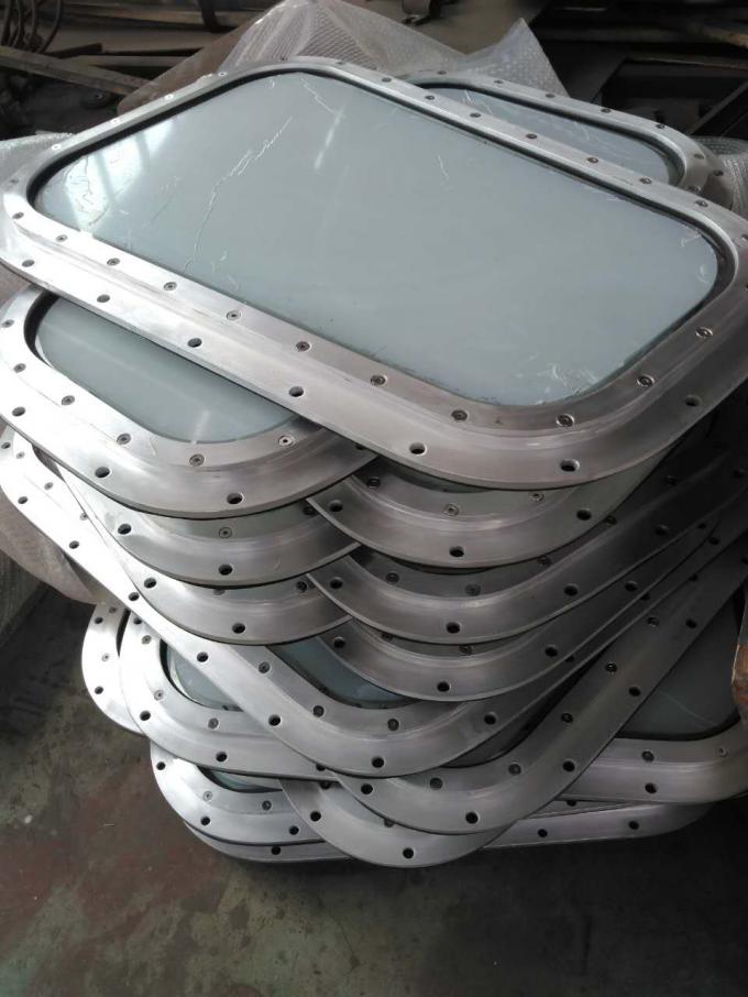 Marine Weathertight Aluminum Rectangular Tugboat Fixed Wheelhouse Windows