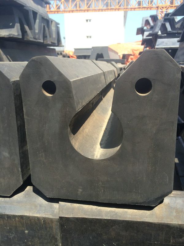 Keyhole Type Rubber Fenders for Vessel Protection and Shock Absorption ...