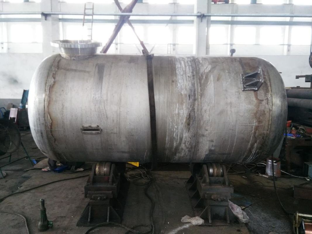 Vertical Type Vacuum Cast Iron Pressure Vessel Tank Mirror Polish