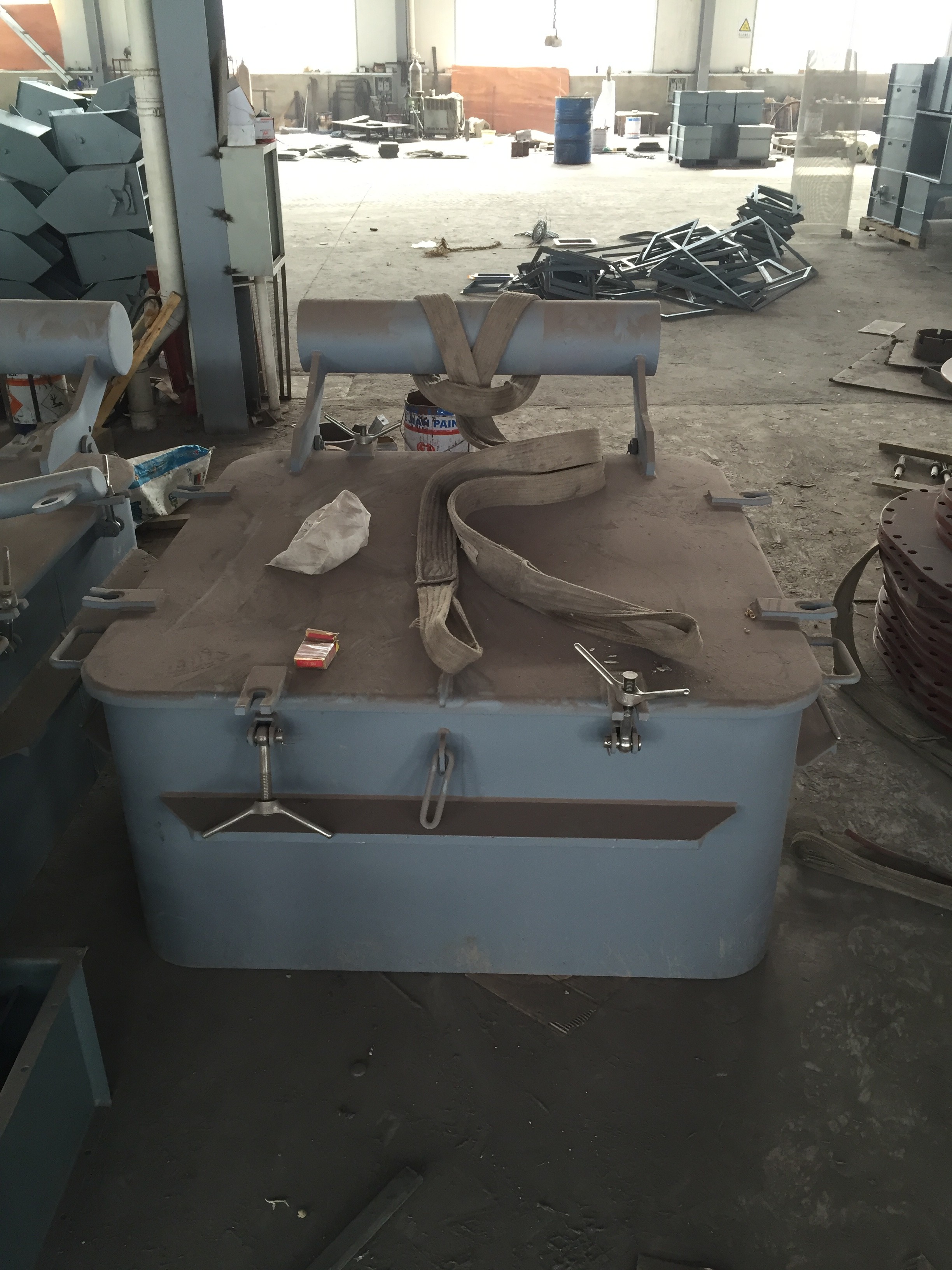 Small Hatch Cover Round Angle Steel Light Weight