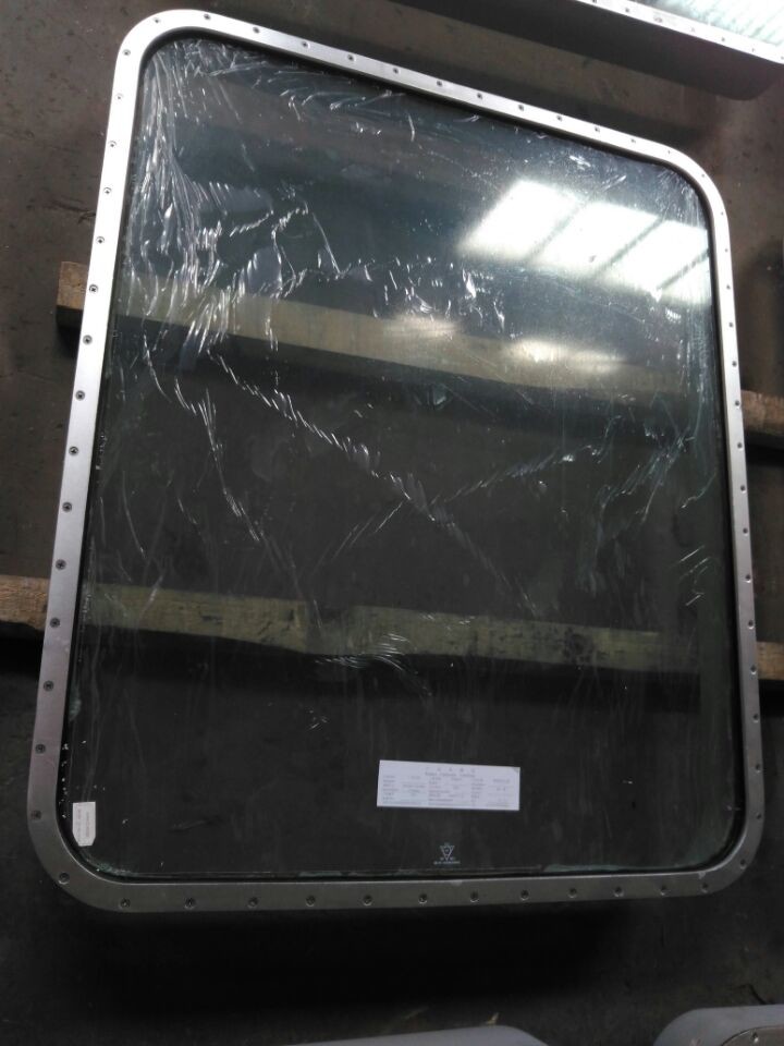 Frame Welding Installation Wheel House Fixed Marine Windows For Ships