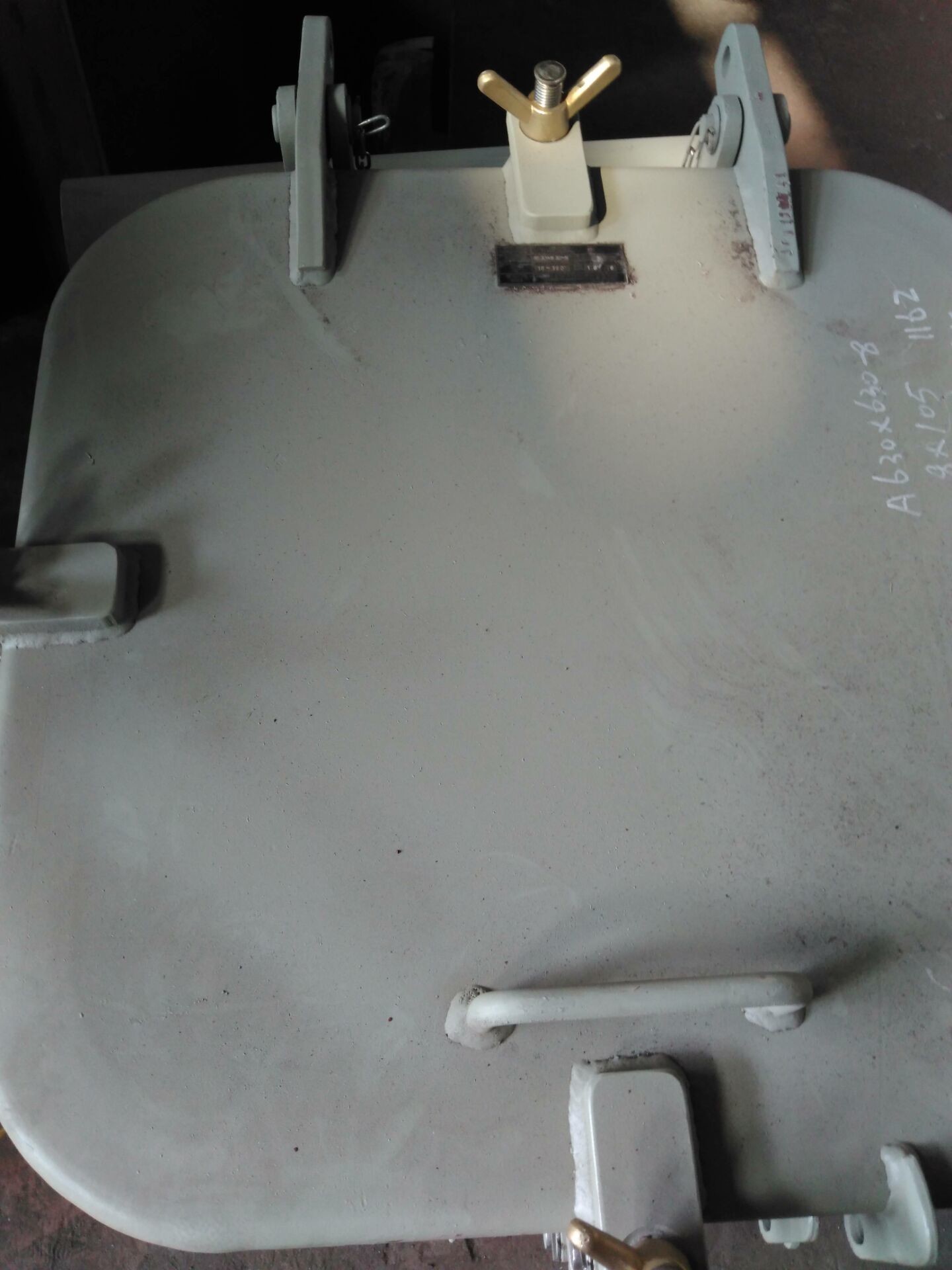 Marine Level Handle Type Steel Small Hatch Covers Marine Access Hatches