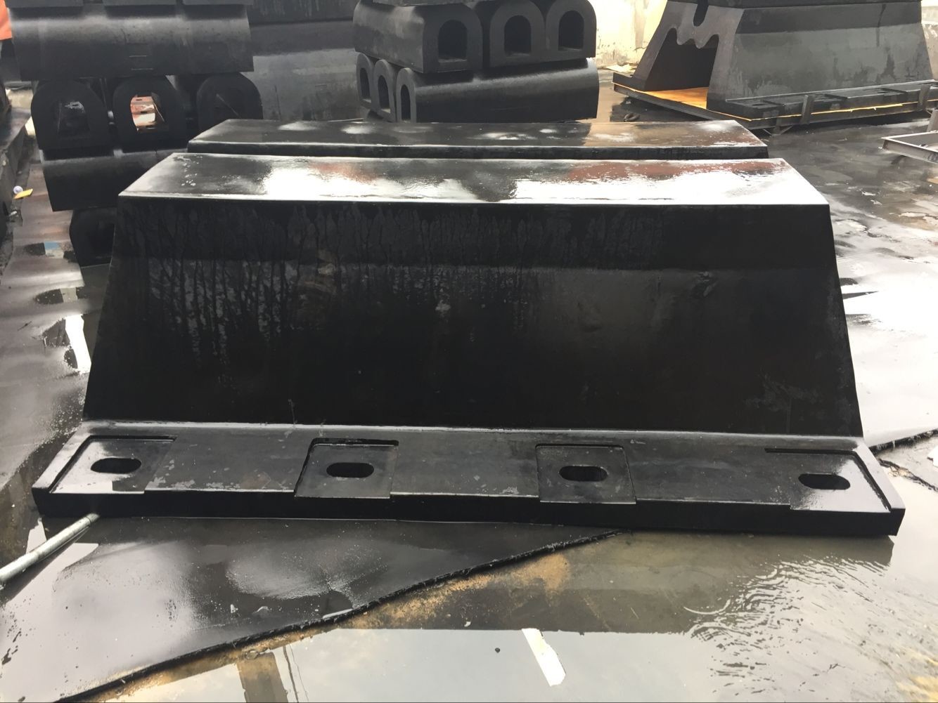 Marine Arch Rubber Fender Fender A Type Rubber Port Fendering Bumper