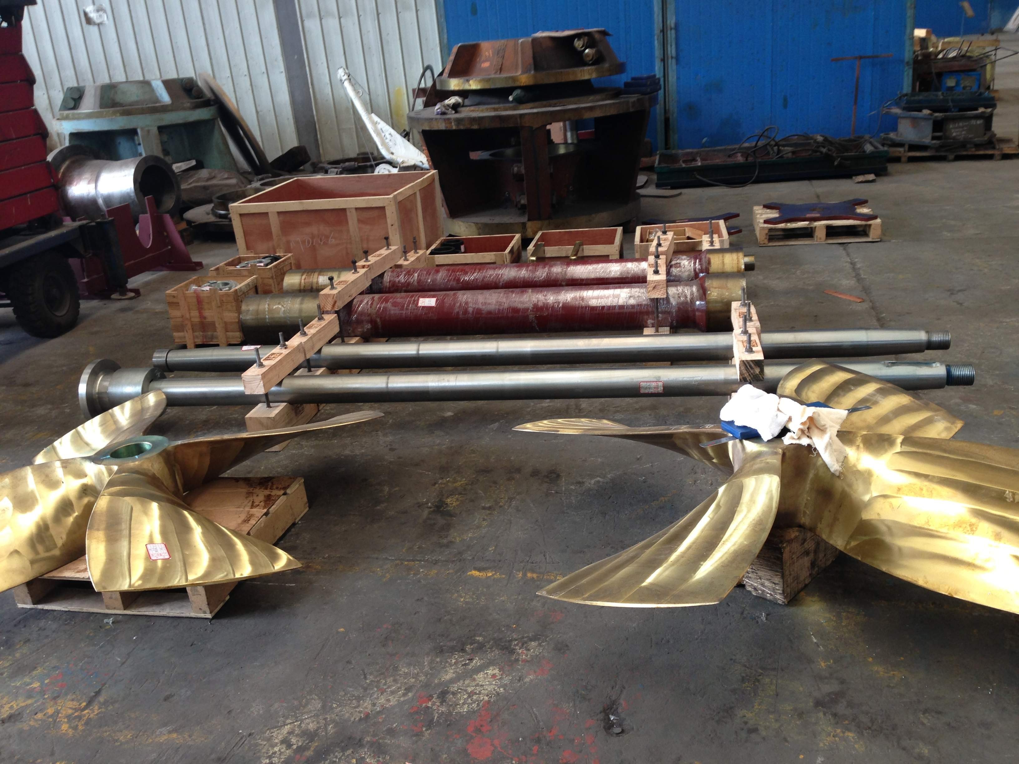 3 Blade Precision Casing Stainless Steel Marine Propeller Bronze ...